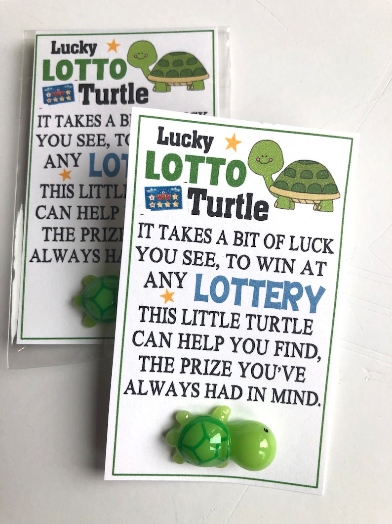 Lucky LOTTO, BINGO, CASINO Turtles - Tiny Turtle Good Luck Charm, Lucky ...