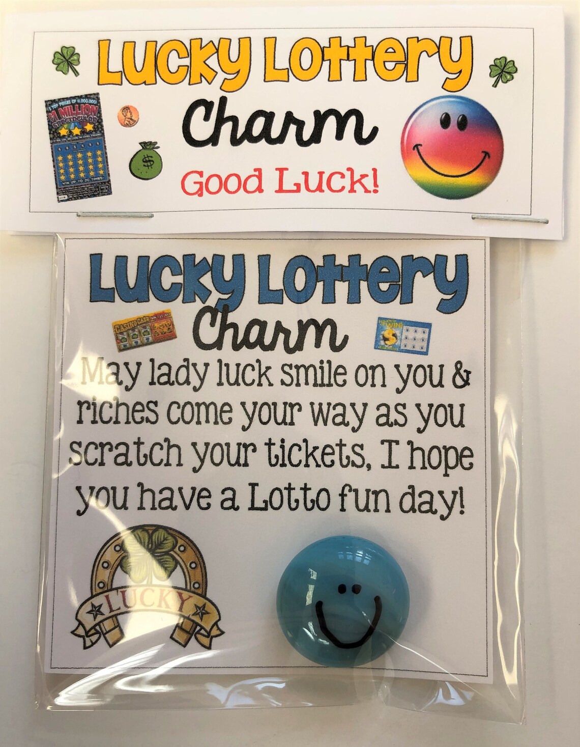 Lucky Charms -5 Designs - Lotto, Casino, Bingo, Bowling -sweet Thoughts ...