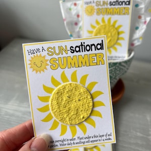 Have a Sun-sational Summer or Sending SUNSHINE -teacher Gifts or ...
