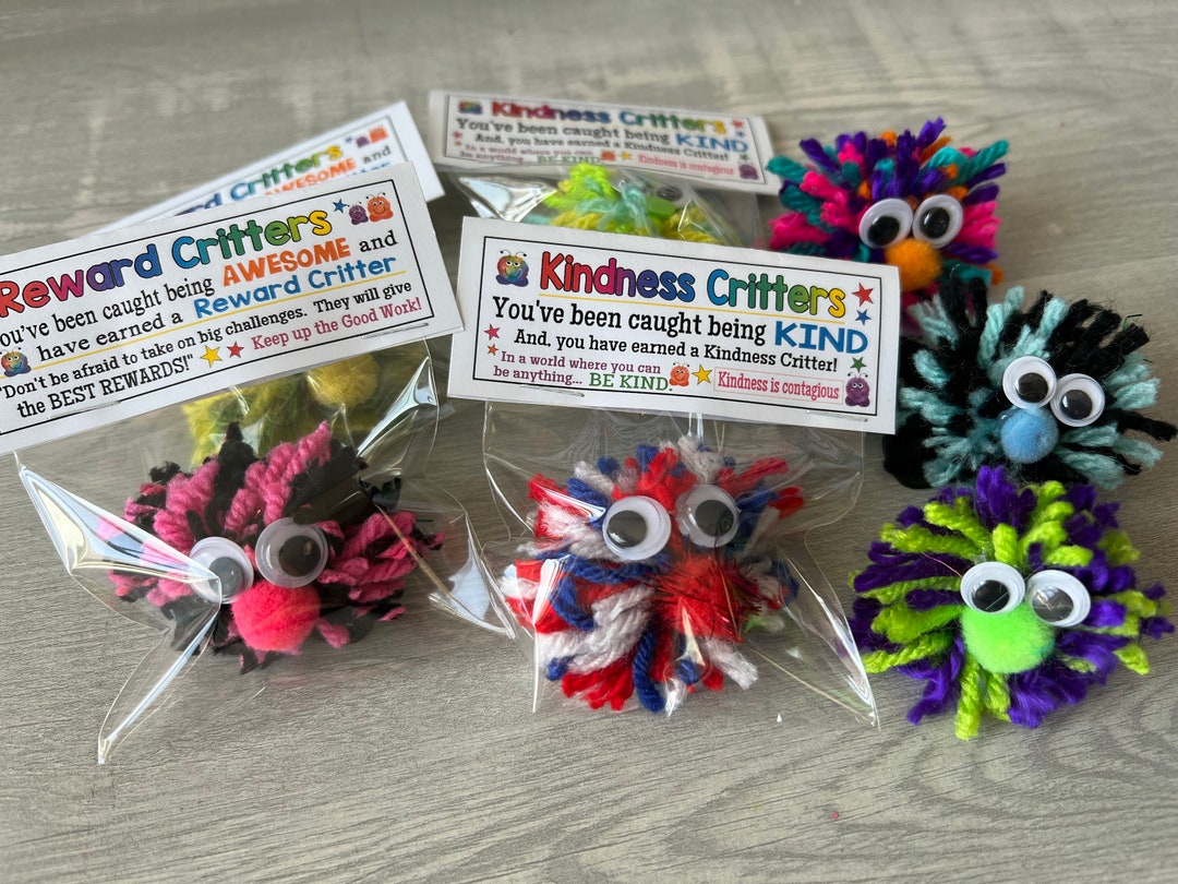REWARD Critters or KINDNESS Bags Teacher Resource, Classroom Behavior ...