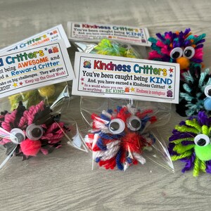 REWARD Critters or KINDNESS Bags Teacher Resource, Classroom Behavior ...