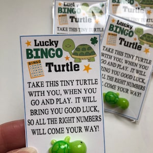 Lucky LOTTO, BINGO, CASINO Turtles - Tiny Turtle Good Luck Charm, Lucky ...