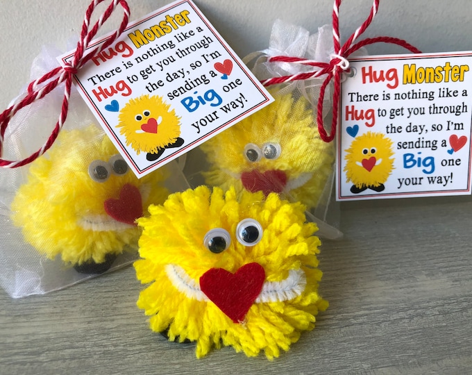 HUG MONSTER - Sweet Thoughts Gift Bag, Kids, Children, Anxiety, Calming ...