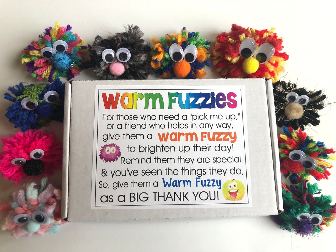 WARM FUZZIES -box With Poem & Filled With Large Critters- , Classroom ...