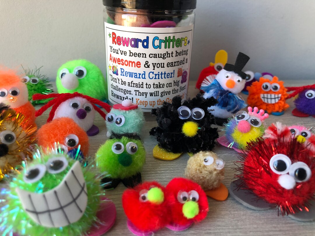 REWARD CRITTERS - Jar With Poem & Poms Teacher Resource, Classroom ...