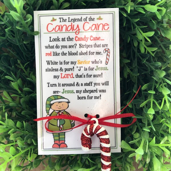 Legend of the Candy Cane - Etsy