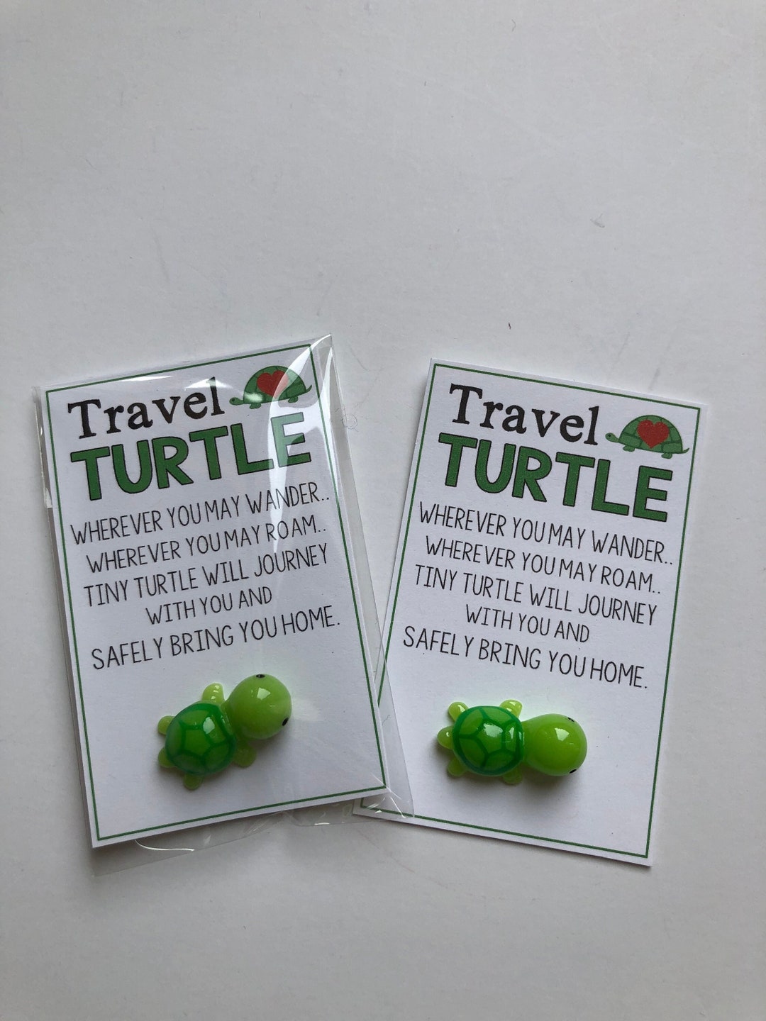 TRAVEL TURTLE Mini Adorable Turtle Good Luck Charm Safe - Etsy