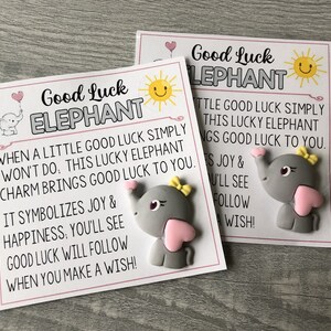 GOOD LUCK ELEPHANT, Good Luck Charm, Lucky Elephant Charm- Sweet ...