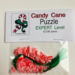 Candy Cane Puzzles - Beginner & Expert -merry Christmas Hilarious GAG ...