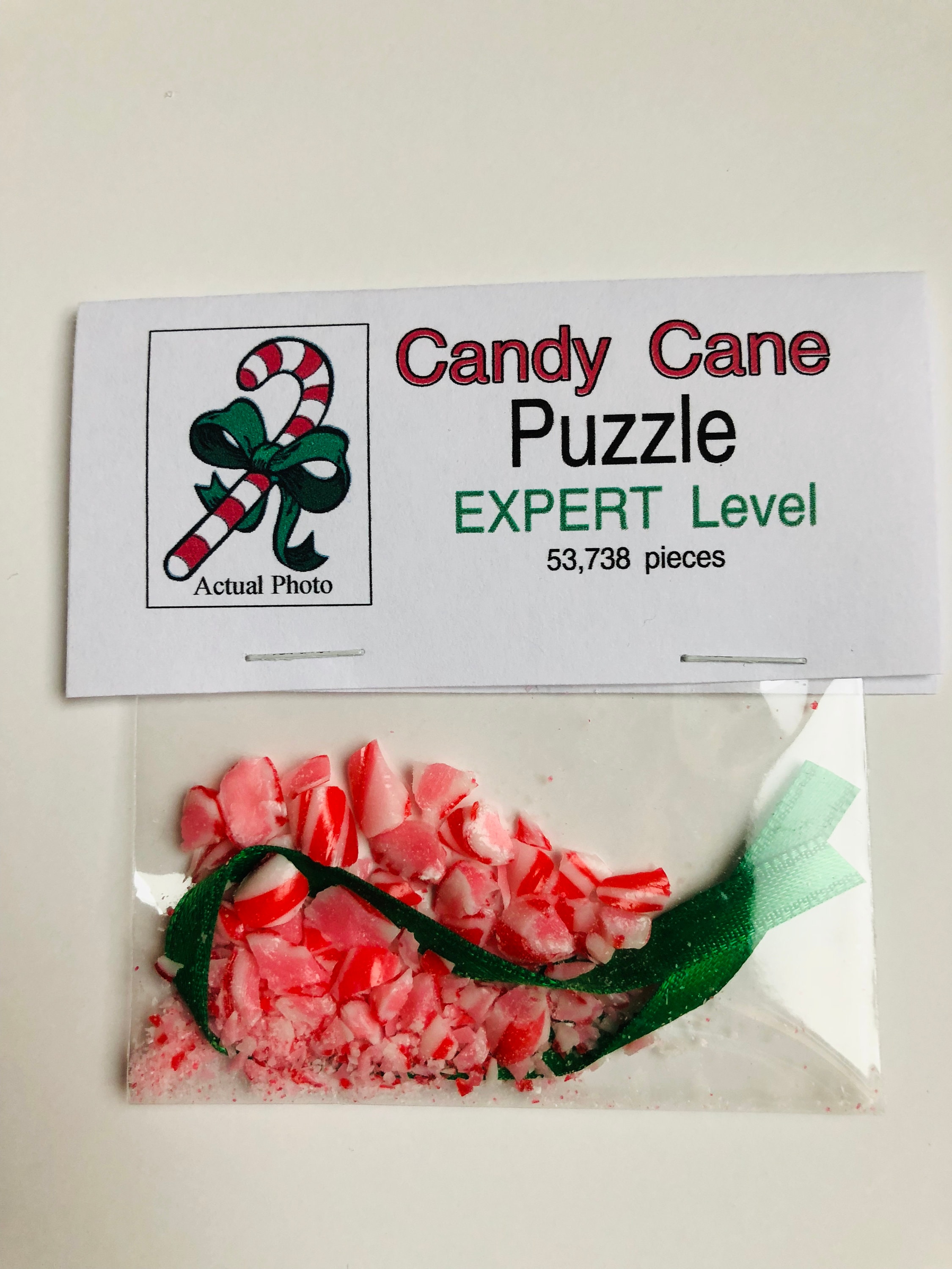 Candy Cane Puzzles Beginner & Expert merry Christmas - Etsy