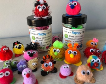 HAPPY CRITTERS - Children Reward Gift, Anxiety & Stress Relief Pets ...
