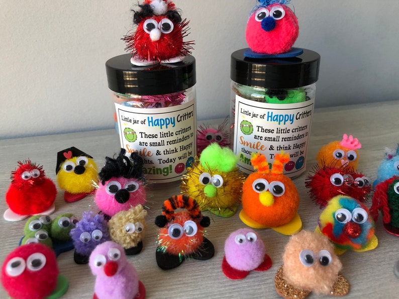 HAPPY CRITTERS Children Reward Gift Anxiety & Stress Relief - Etsy