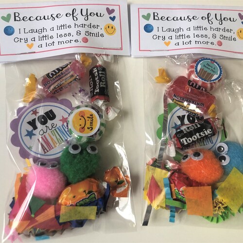 Little Bag of HAPPINESS sweet Thoughts Goody Bag Happy - Etsy