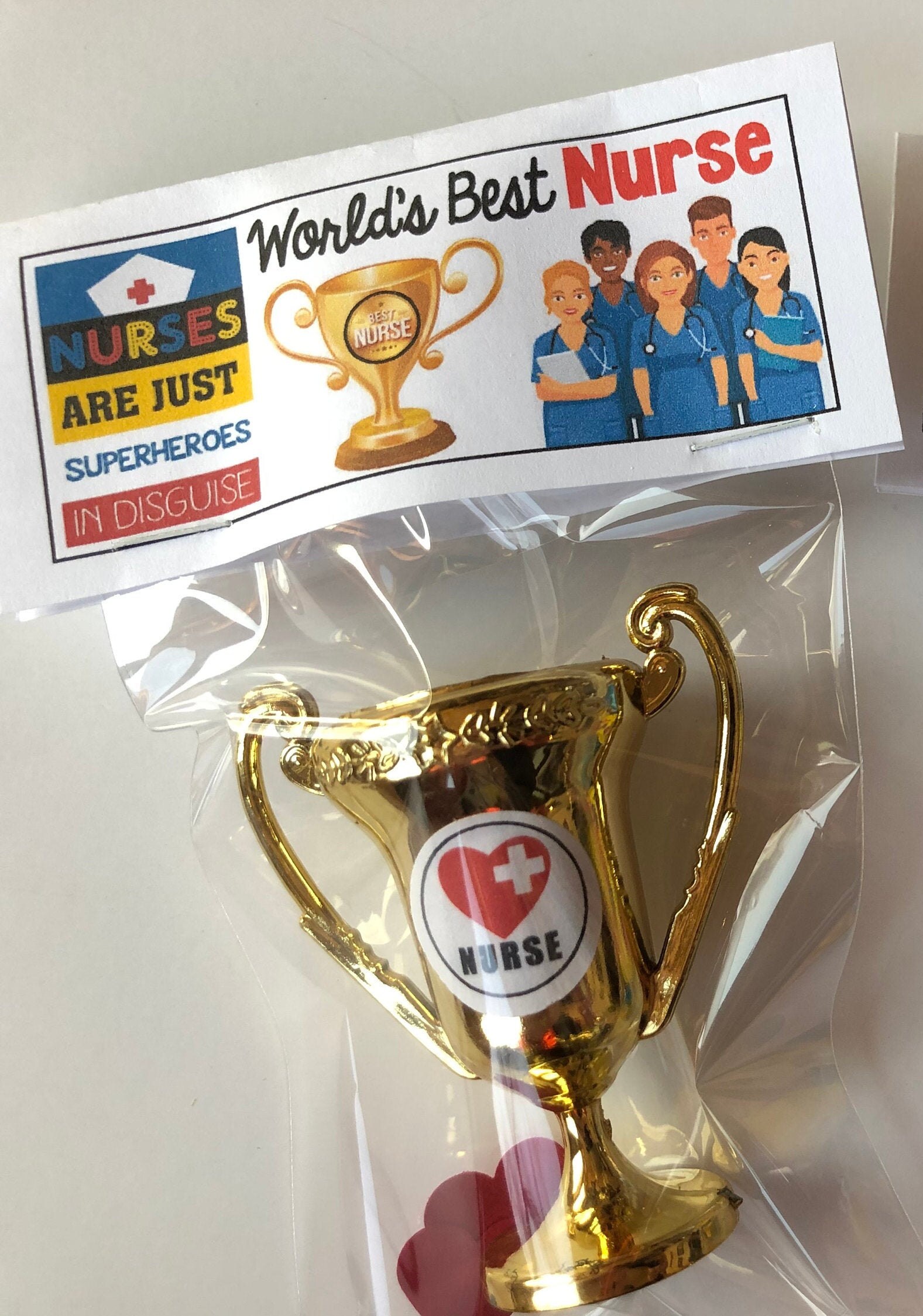 World's BEST Nurse Trophy Nursing CNA LPN Sweet | Etsy