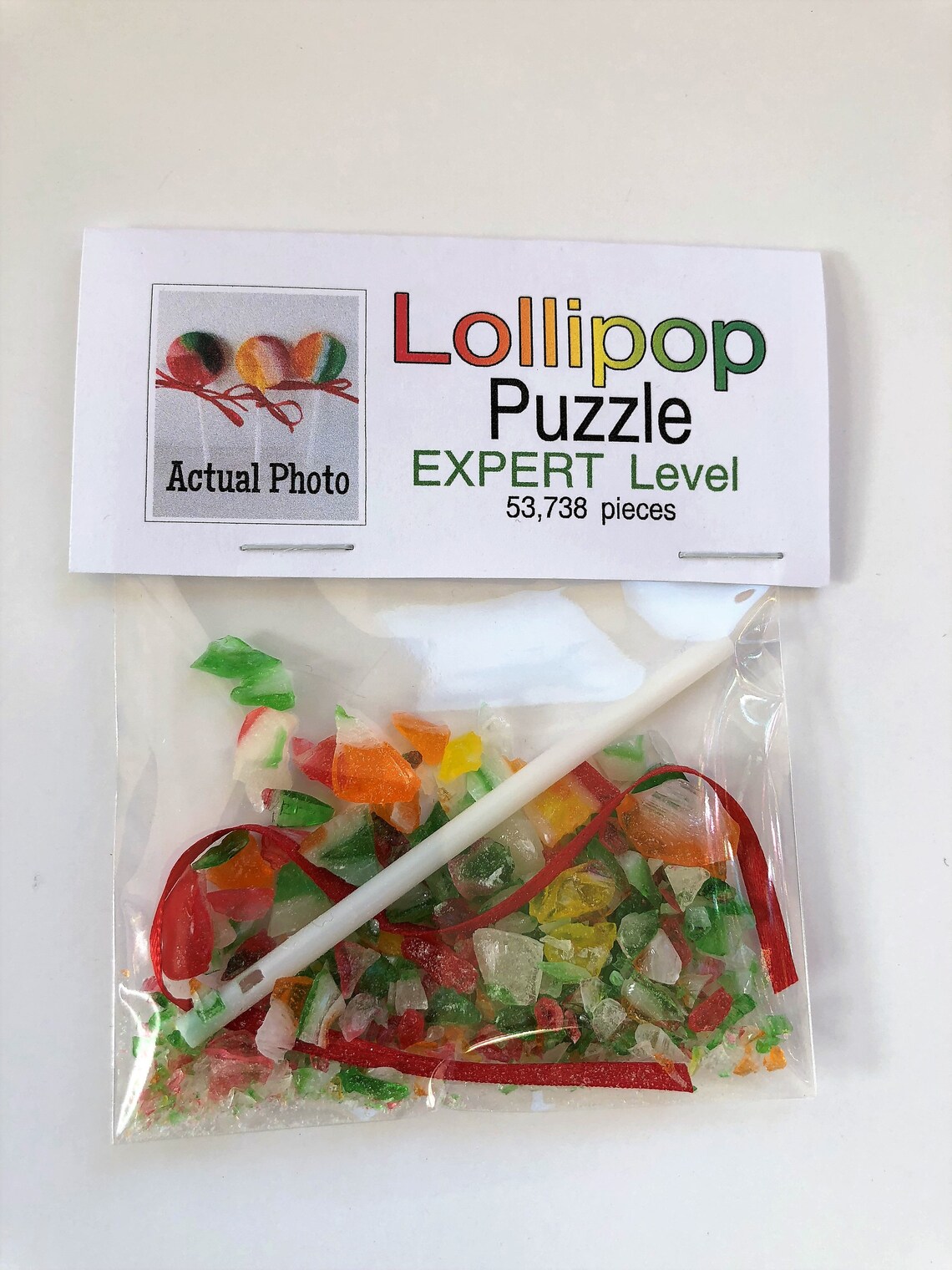 LOLLIPOP PUZZLE Expert Level Gag Gift Bags Funny Silly - Etsy