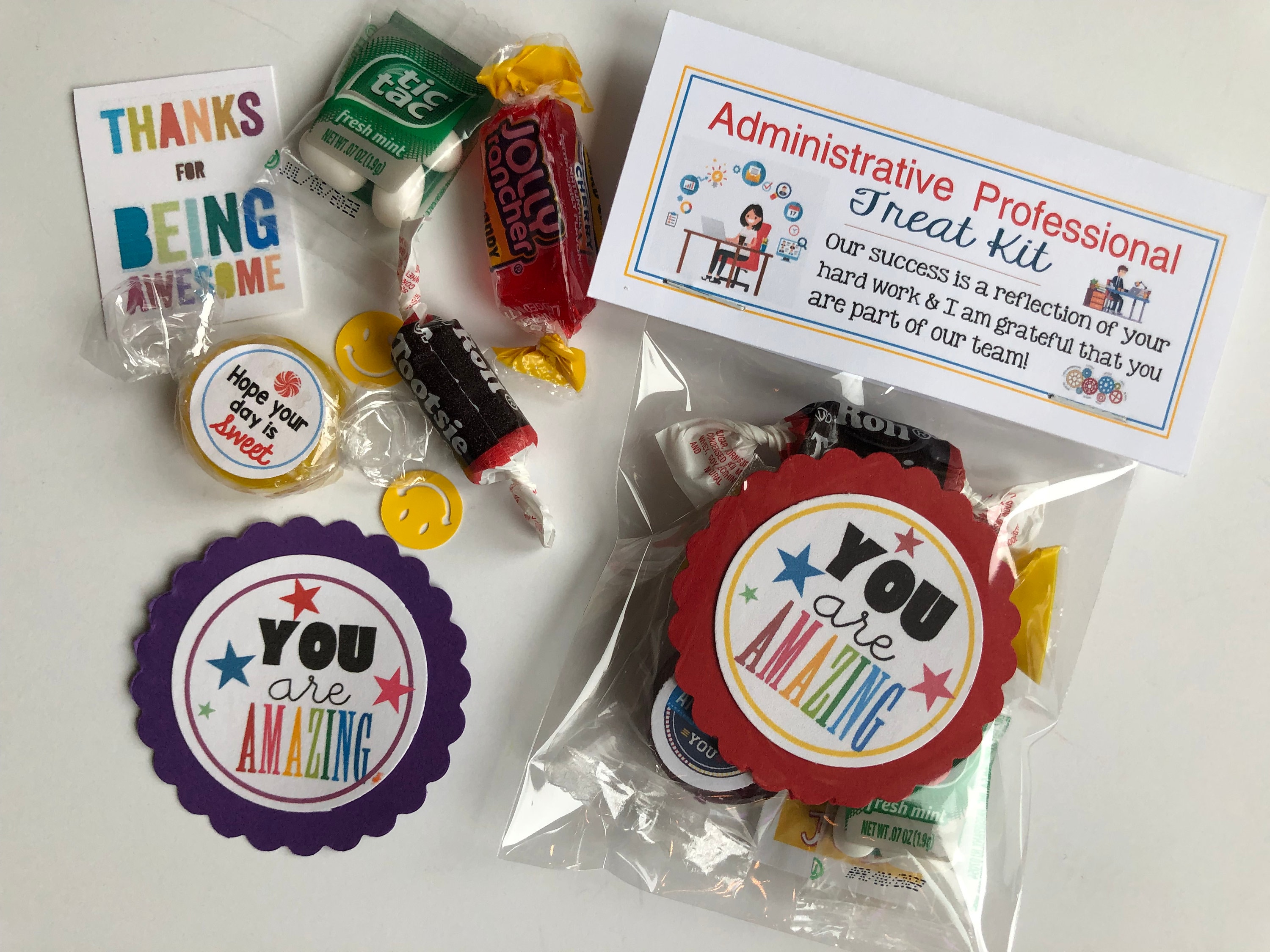 Administrative Professional Treat Kit Goody Baghappy - Etsy