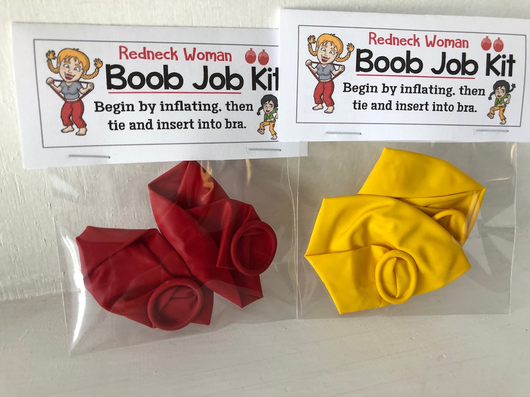 Kit JOB BOOB REDNECK sacs-cadeaux pour bâillonner drôles - Etsy France