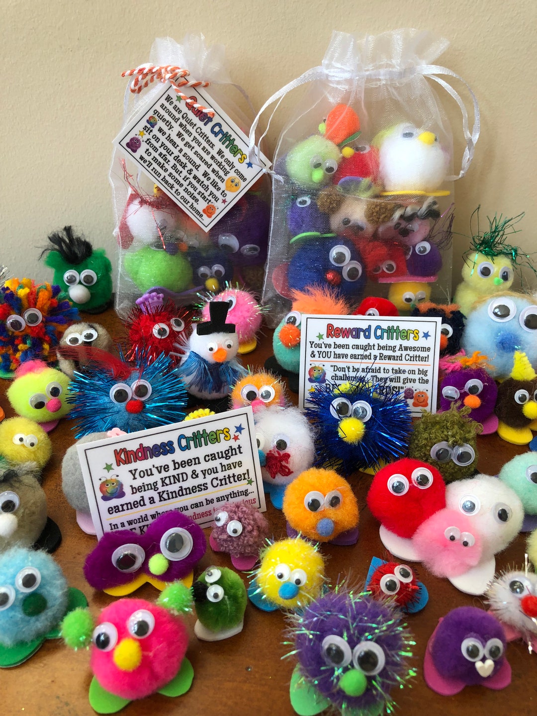 QUIET CRITTERS, Reward, Kindness Bags Teacher Resource, Classroom ...