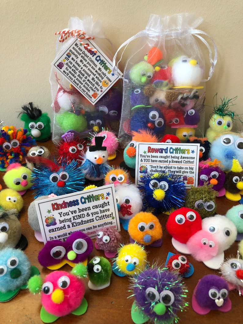QUIET CRITTERS, Reward, Kindness Bags- Teacher Resource, Classroom ...