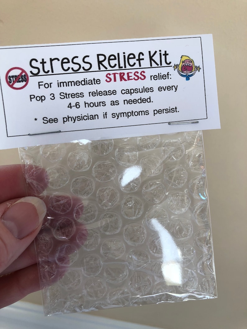 Gag Gift Bags STRESS RELIEF KIT CrAzY hilarious birthday | Etsy