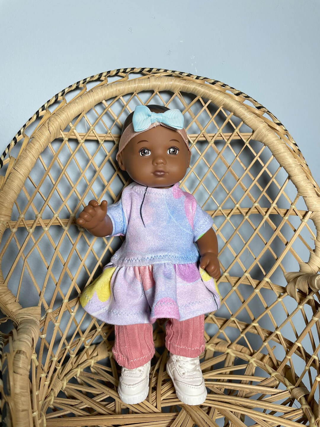 8 Inch Little Bitty Baby Doll Top, Pants and Hairbow - Etsy