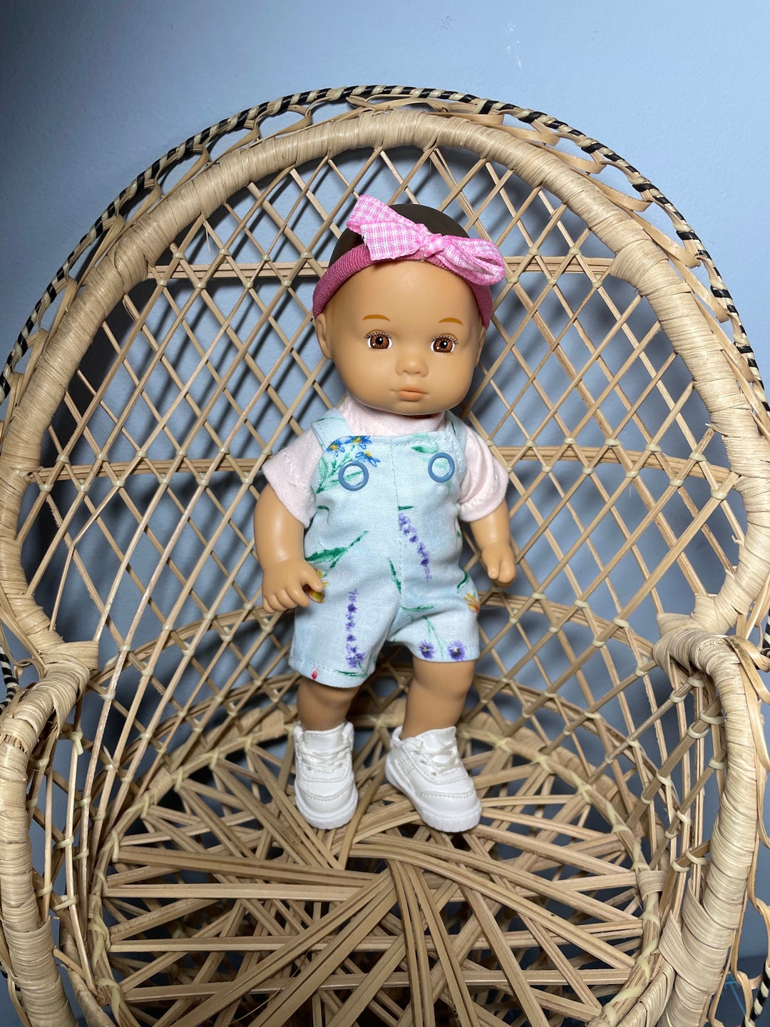 NEW!! 8 Inch Doll Like Little Bitty Baby or Caring for Baby Shortalls ...
