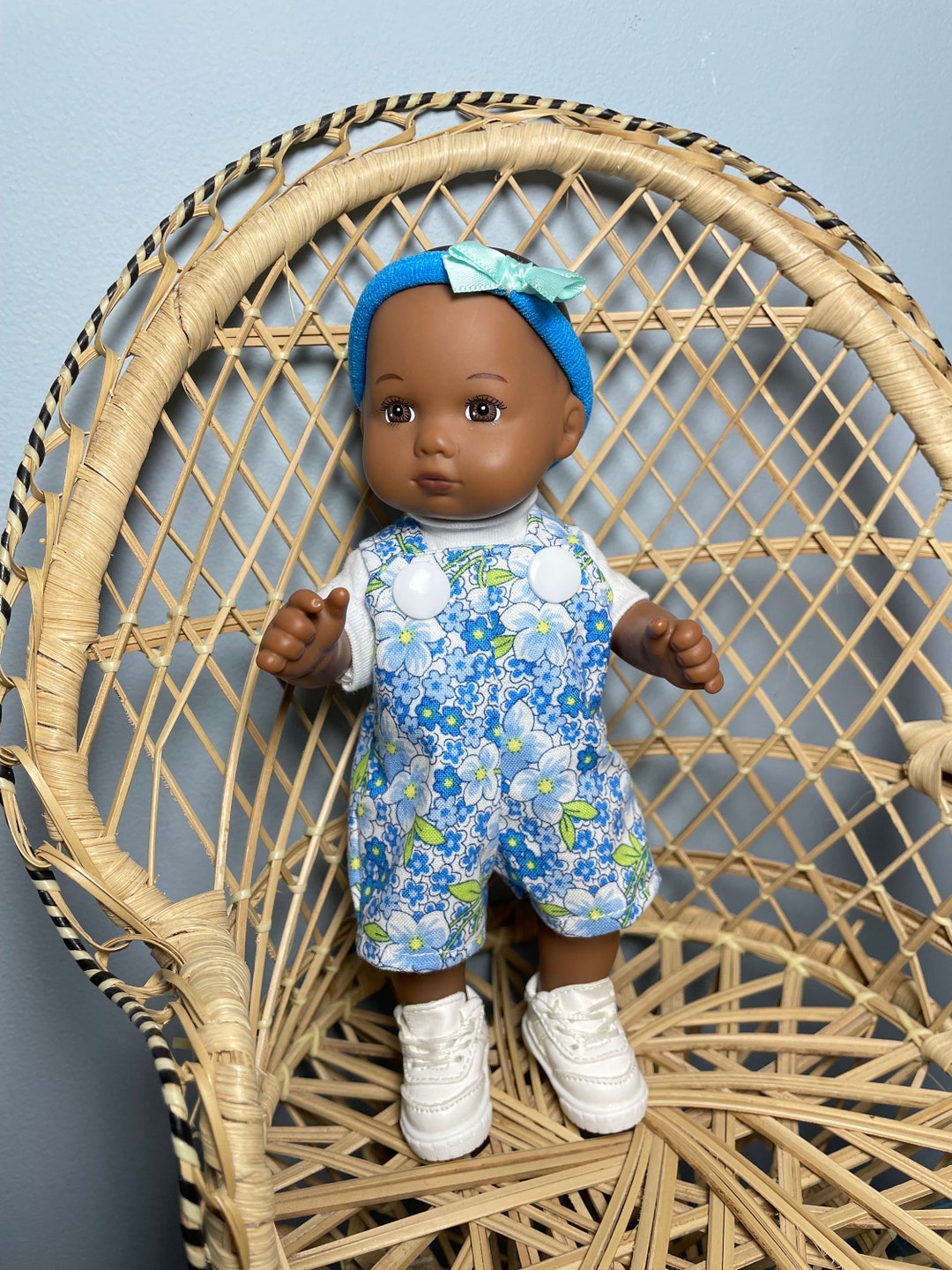 NEW 8 Inch Doll Like Little Bitty Baby or Caring for Baby Shortalls ...