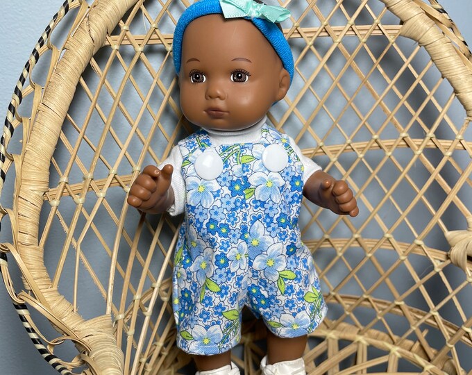 NEW!! 8 Inch Doll Like Little Bitty Baby or Caring for Baby Shortalls ...