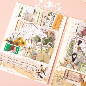 Stationery Ephemera Pack, Stationery Ephemera Kit, Junk Journaling Kit ...