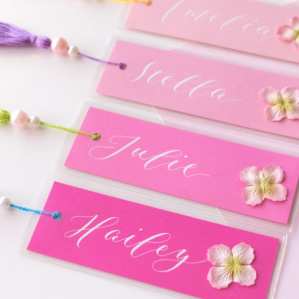 Calligraphy Bookmark - Etsy