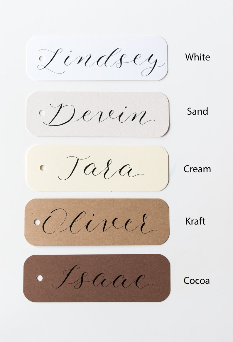 Personalized Bookmarks, Calligraphy Bookmarks, Beaded Tassel Bookmarks ...