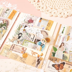 Stationery Ephemera Pack, Stationery Ephemera Kit, Junk Journaling Kit ...