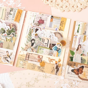 Stationery Ephemera Pack, Stationery Ephemera Kit, Junk Journaling Kit ...