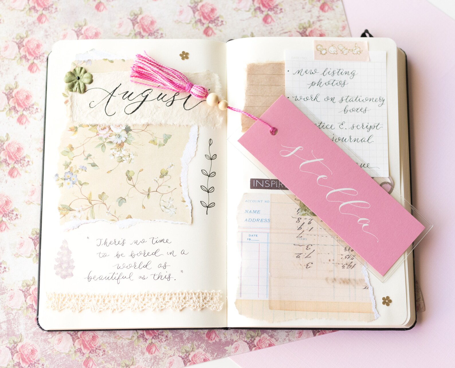 Personalized Bookmarks Custom Bookmarks Calligraphy - Etsy