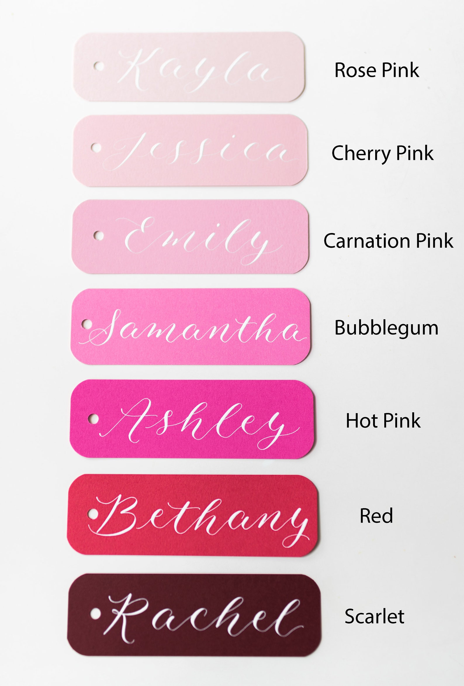 Personalized Bookmarks, Calligraphy Bookmarks, Custom Tassel Bookmarks ...
