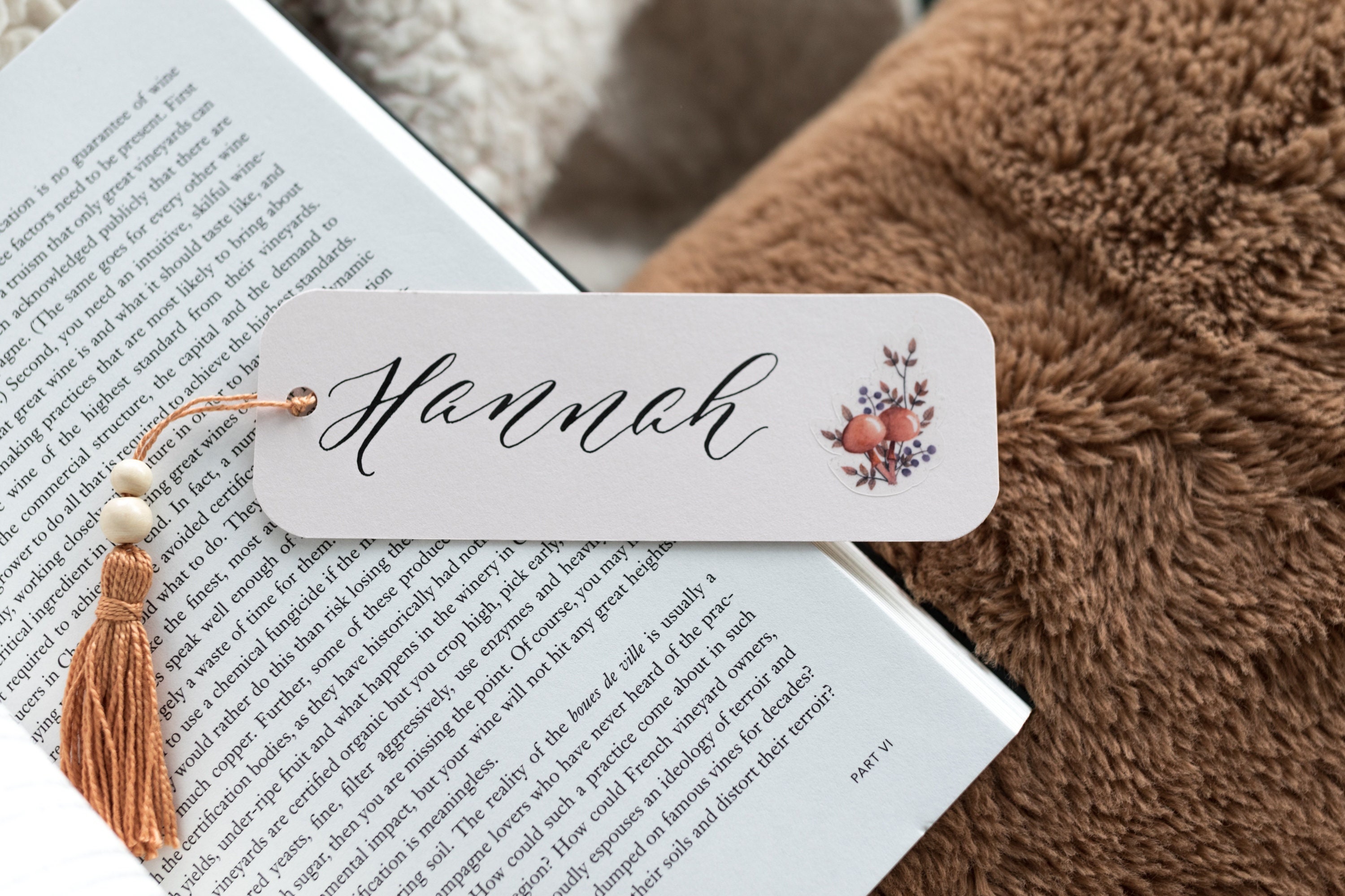 Autumn Bookmarks, Bookmarks Custom, Personalized Bookmarks, Bookmarks ...
