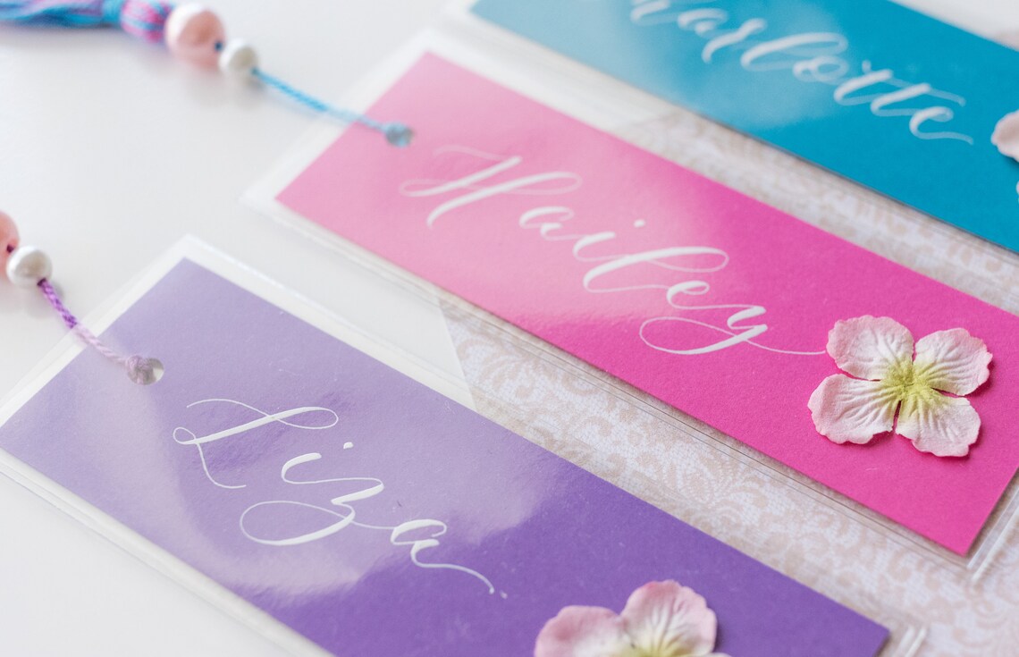 Customized Bookmarks, Personalized Bookmark, Handmade Bookmarks Custom ...