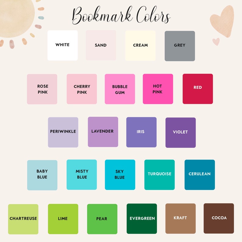 Personalized Bookmarks Customized Bookmarks Bookmarks - Etsy