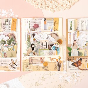 Stationery Ephemera Pack, Stationery Ephemera Kit, Junk Journaling Kit ...