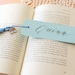 Custom Bookmarks Calligraphy Bookmarks Personalized - Etsy