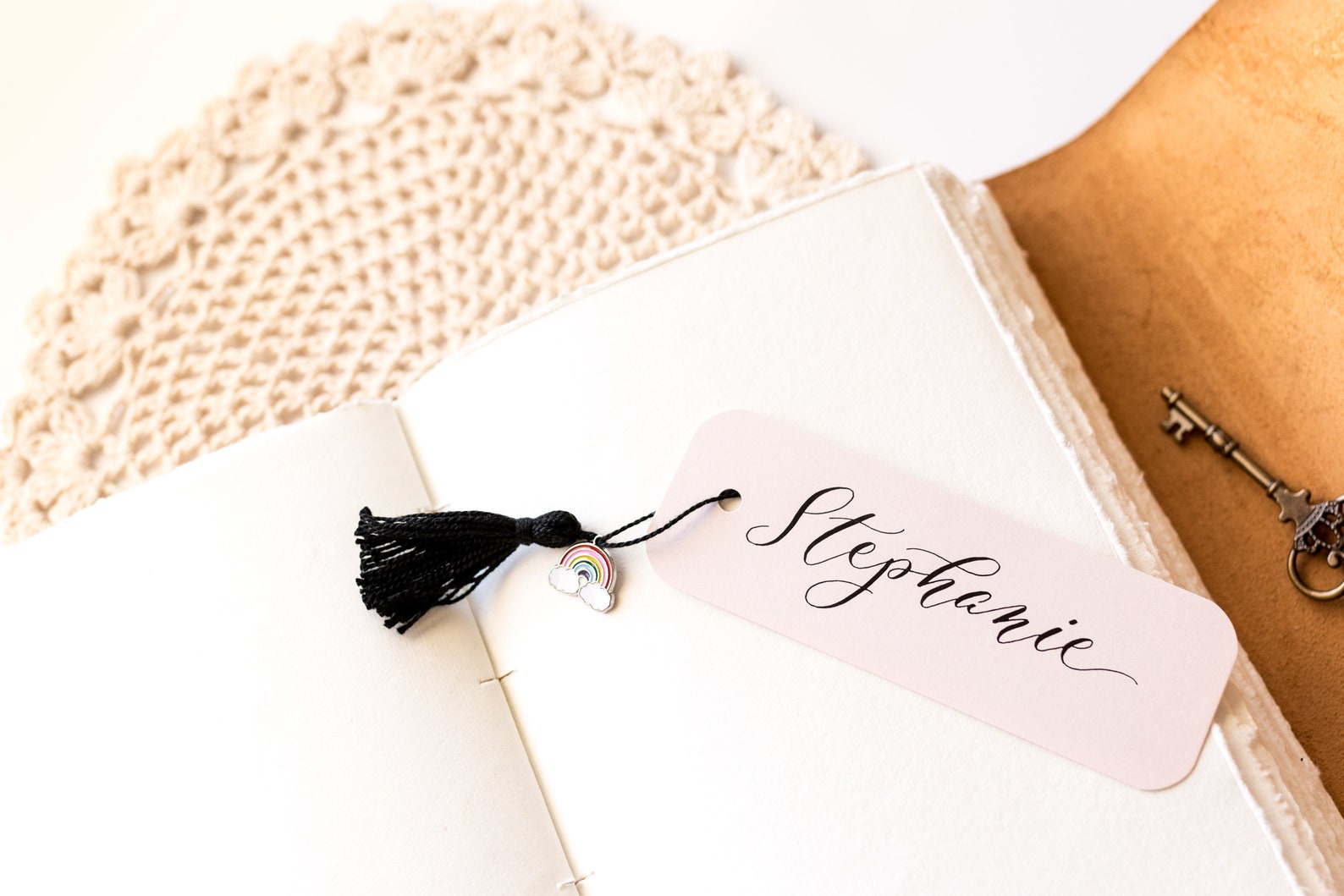 Custom Bookmarks, Calligraphy Bookmarks, Personalized Bookmarks ...