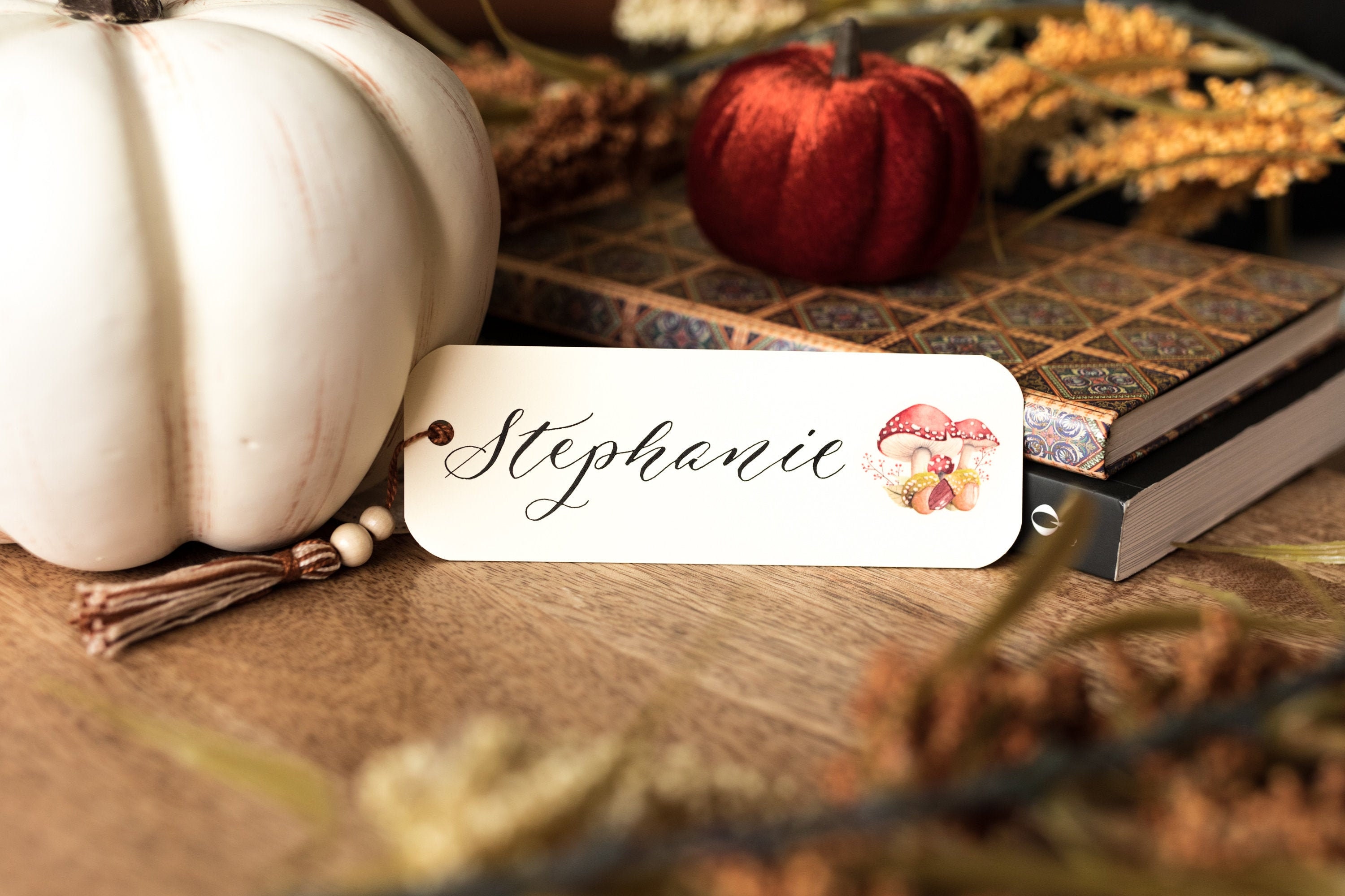 Autumn Bookmarks, Bookmarks Custom, Personalized Bookmarks, Bookmarks ...