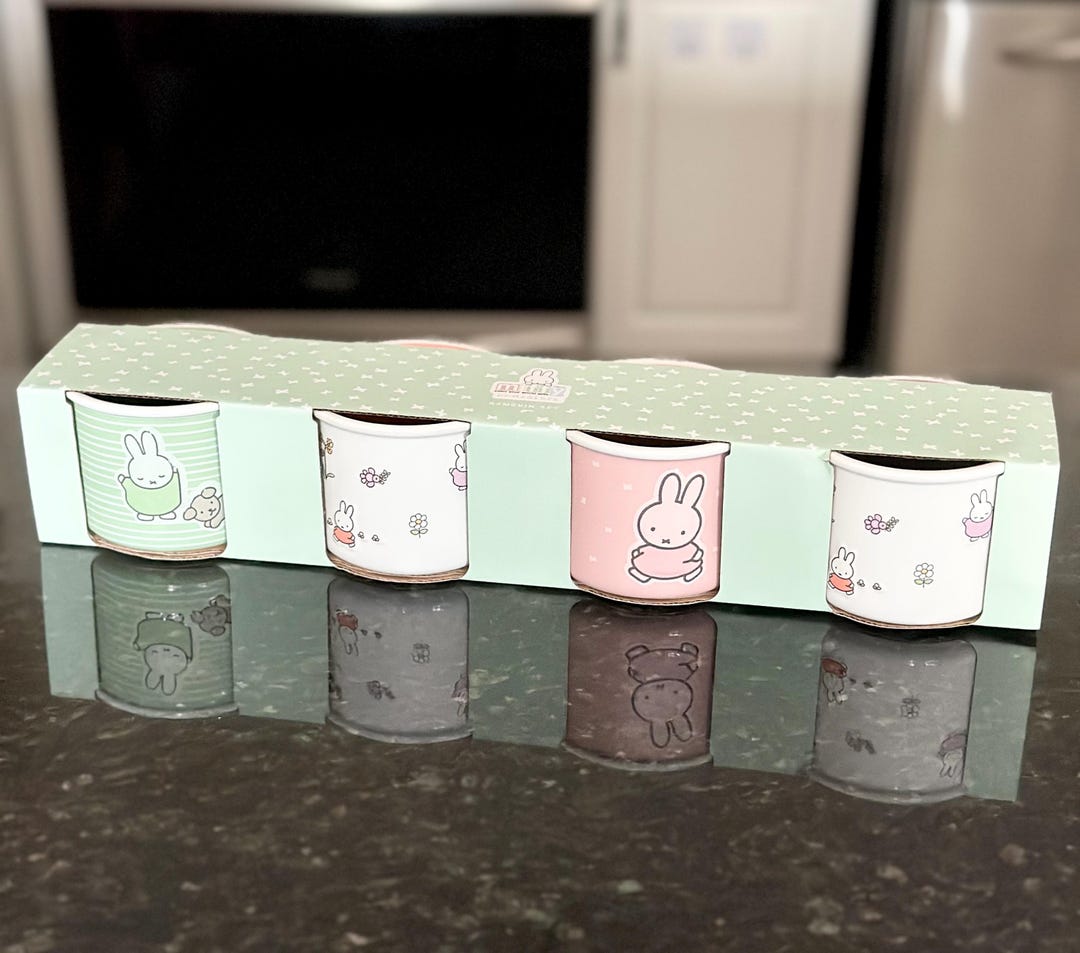 Miffy & Friends Snuffy Spring Ceramic Ramekins Snack Bowls Set of 4 - Etsy