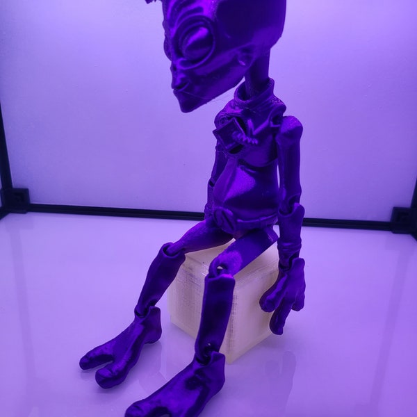 3d Printed Alien Figurine - Etsy