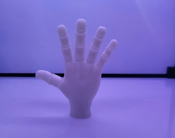 3d Printed Fidget Hand - Etsy