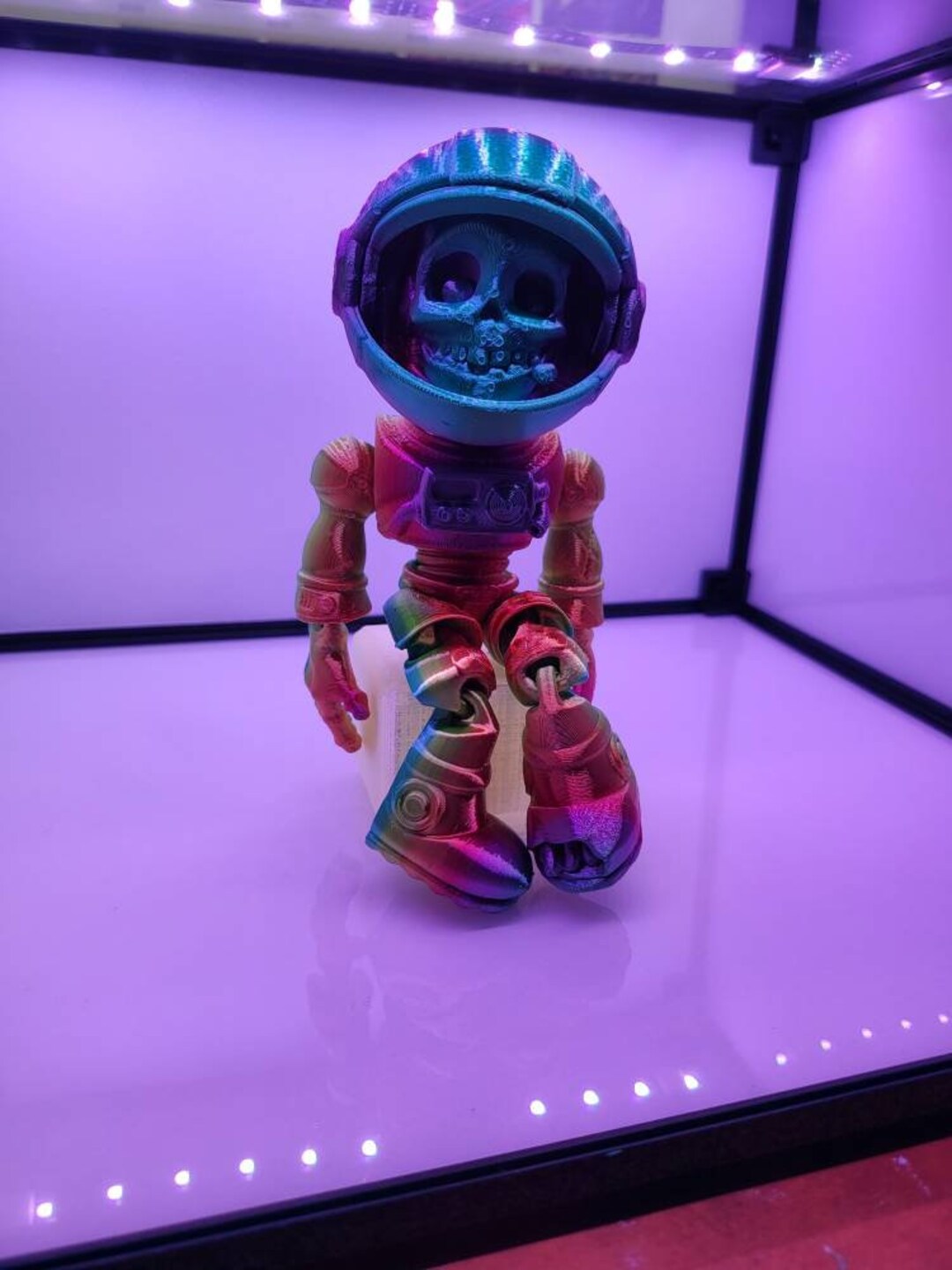 3D Printed Articulated Astronaut Skeleton - Etsy