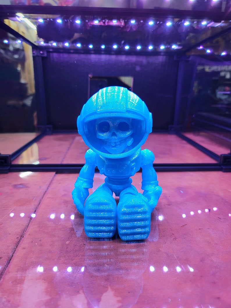 3D Printed Articulated Astronaut Skeleton - Etsy