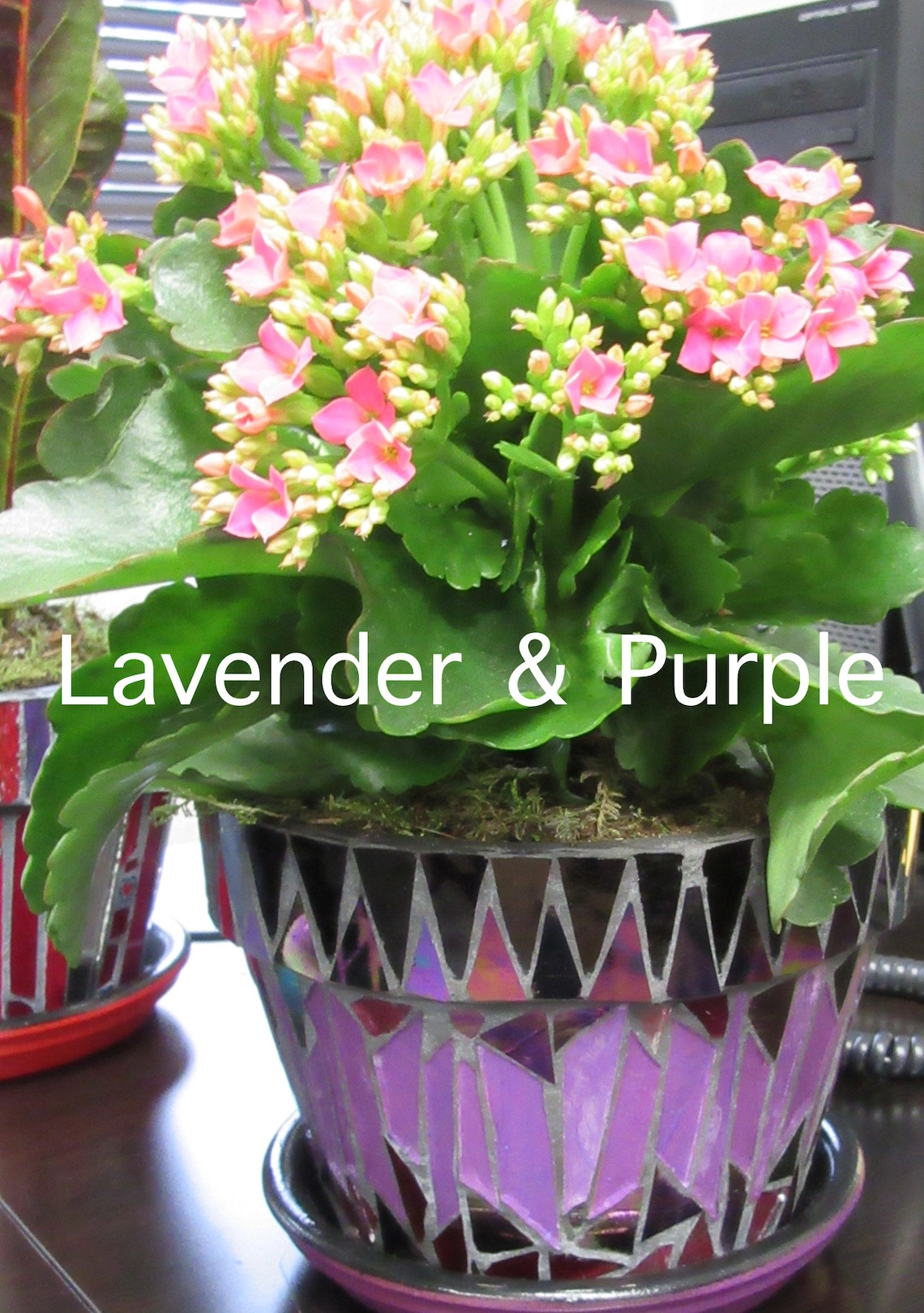Stained Glass Mosaic Flower Pots - Etsy