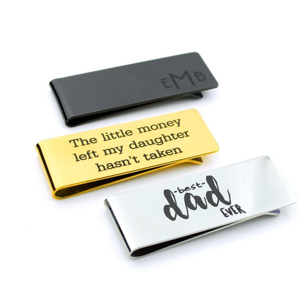 Custom Money Clip - Etsy