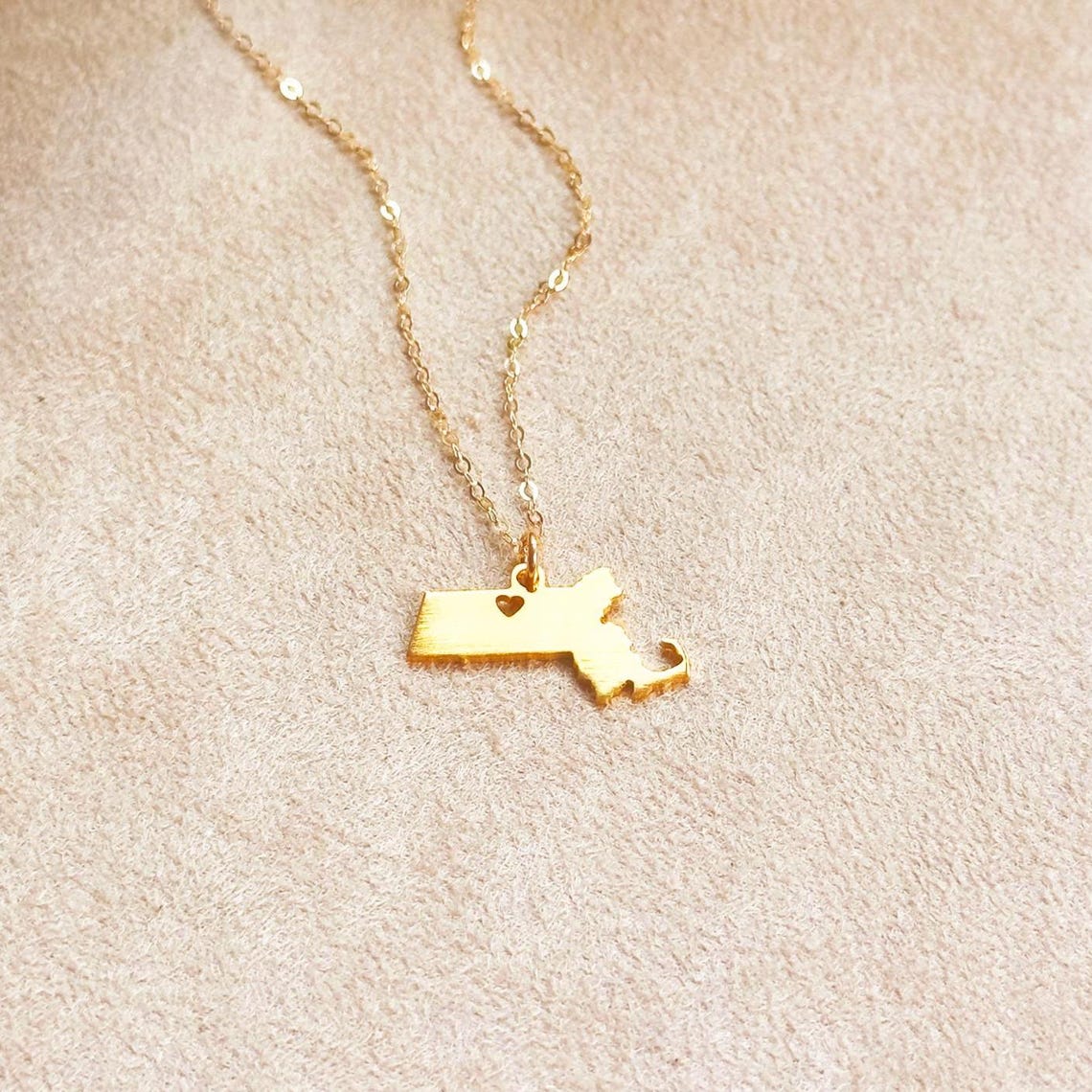 Personalized State Necklace, ANY City State Jewelry, Home State ...